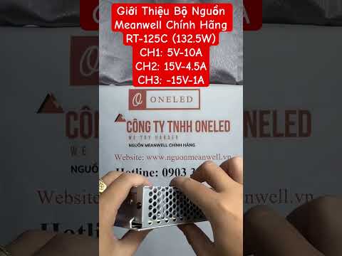RT-125C Nguồn MEAN WELL Chính Hãng - Liên Hệ Zalo 0903346326 #ONELED #meanwell #meanwellvietnam