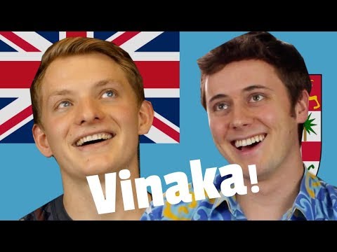 AMERICANS LEARN TO SPEAK FIJIAN!!