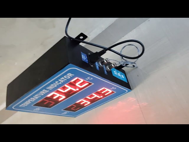 Server Room Temp. And Humidity Monitoring System - Server Room ...