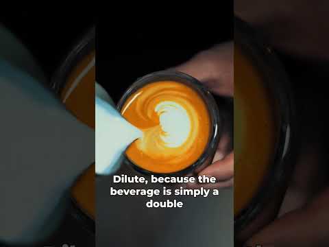 What is a cortado? #cortado #baristalife #espresso #coffee