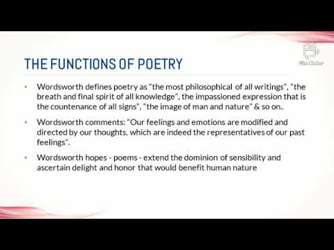 Brief note - THE PREFACE TO LYRICAL BALLADS - William Wordsworth