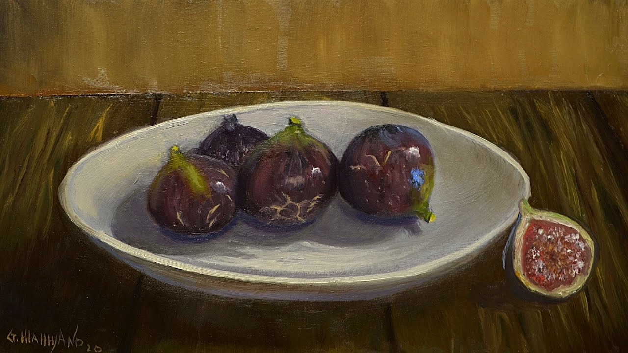 How to Paint Figs in Oils