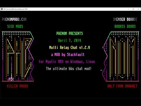 Anachronist - Phenom Announce Mod for CNet Pro BBS [Amiga]
