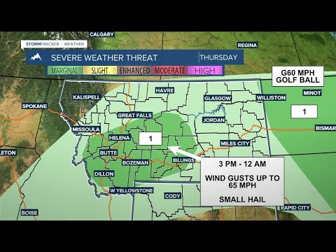 Q2 Billings Area Weather: Abundant sunshine and warmer on Wednesday
