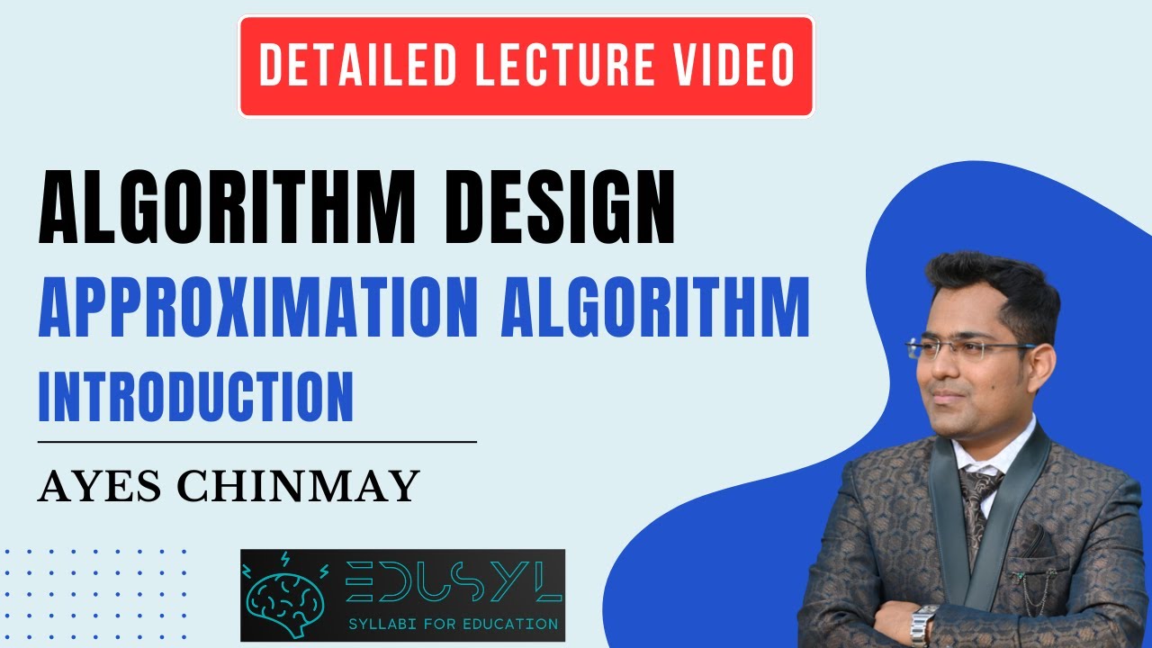 Algorithm Design | Approximation Algorithm | Introduction #algorithm #approximation #algorithmdesign