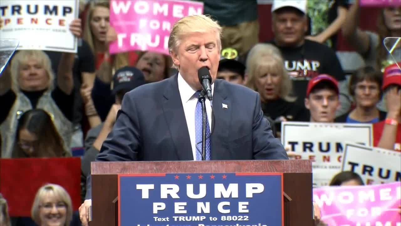 Donald Trump: 'Get out and vote'