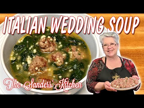 ITALIAN WEDDING SOUP / WINTER SOUPS