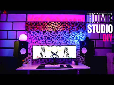 Building My DREAM Bedroom Recording Studio | AMAZING TRANSFORMATION!!!