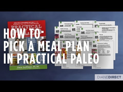 How to: pick a meal plan in Practical Paleo. | DIANE: DIRECT