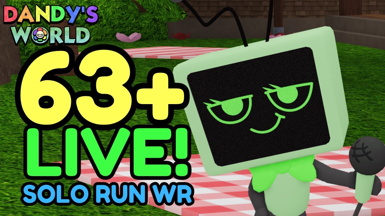 🔴🎥 FLOOR 63+ VEE SOLO WR LIVE! (Chill Stream) | Dandy's World