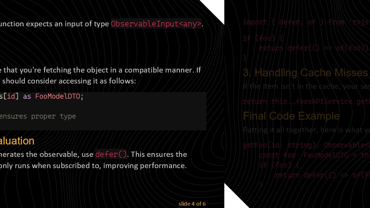 Resolving TypeScript Observable Type Errors in Angular
