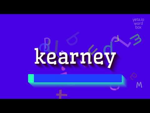 How to say "kearney"! (High Quality Voices)