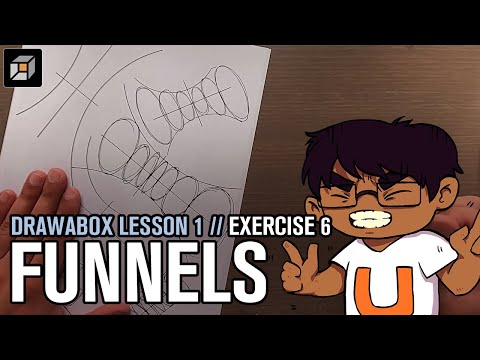 Drawabox Lesson 1, Exercise 6: Funnels