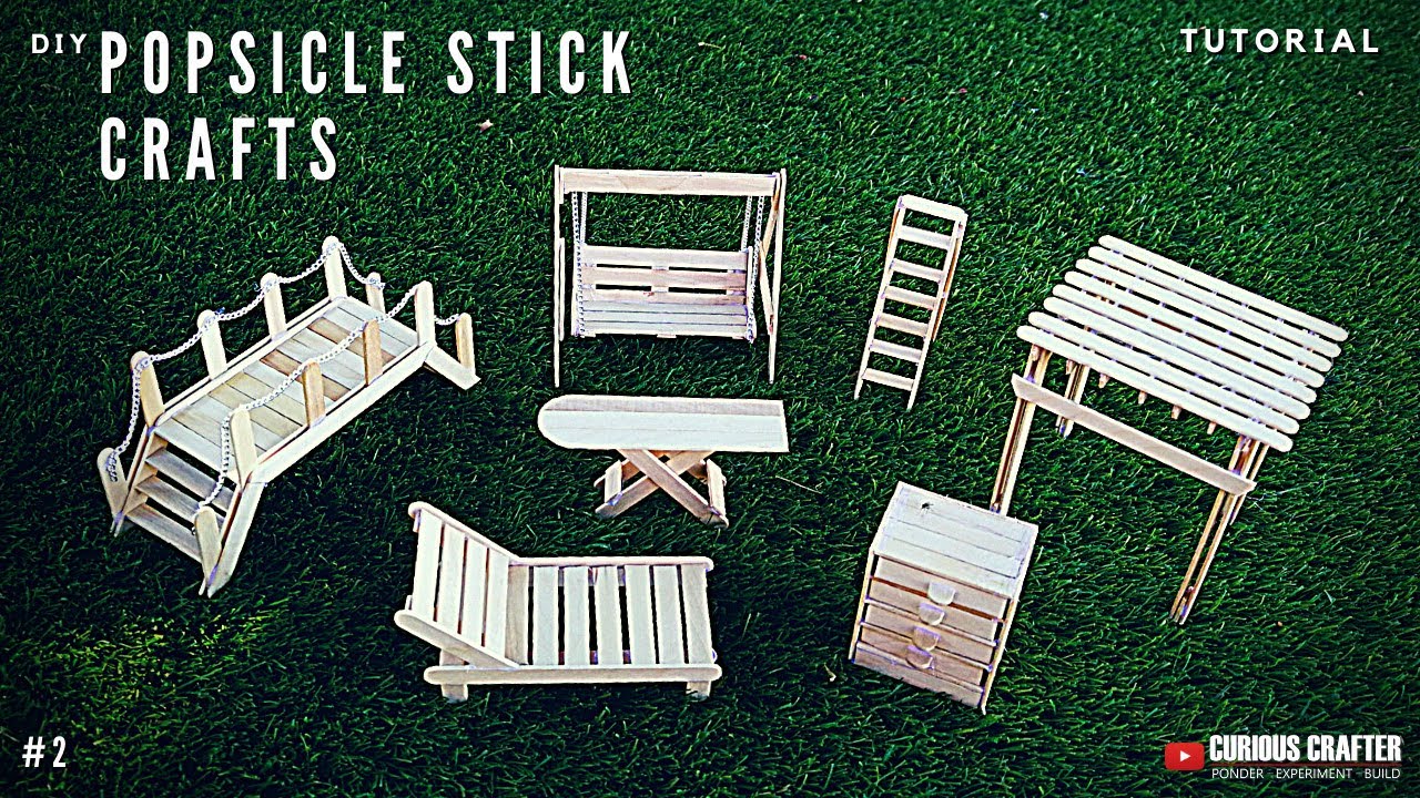 DIY Popsicle Stick Crafts Tutorial