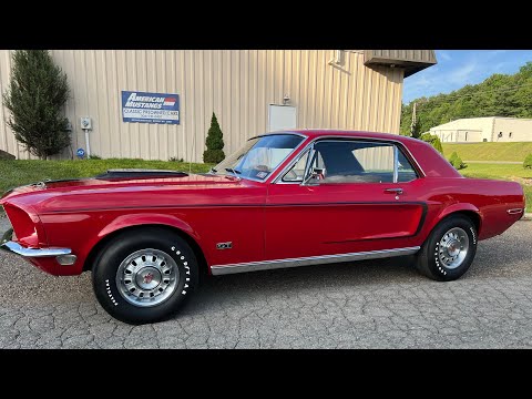 1968 1/2 Ford Mustang GT 428 Cobra Jet R Code Coupe Very Rare!