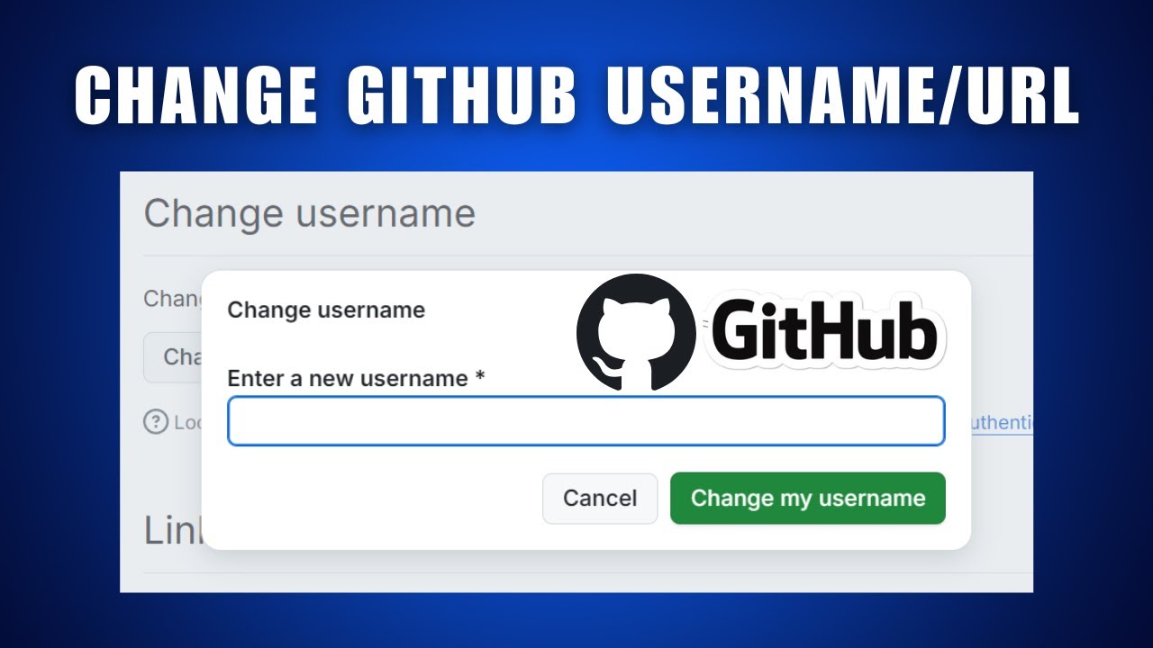 How to Change GitHub Username 2026