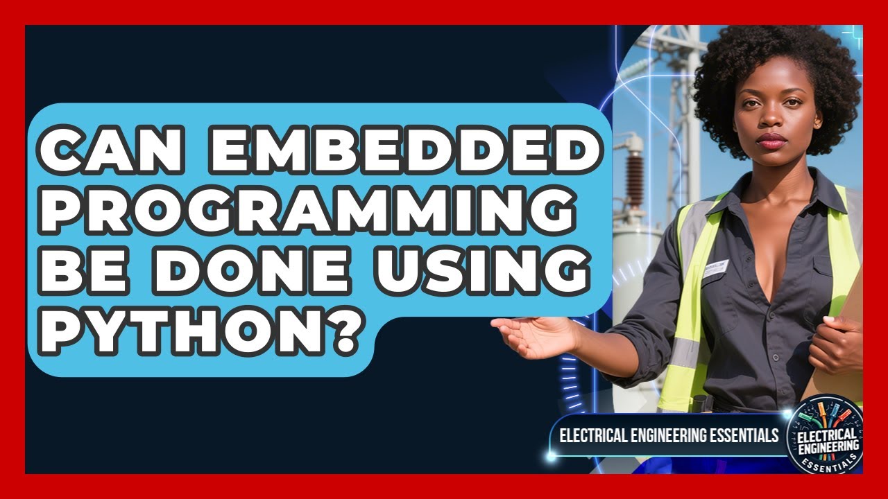 Can Embedded Programming Be Done Using Python? | Electrical Engineering Essentials News