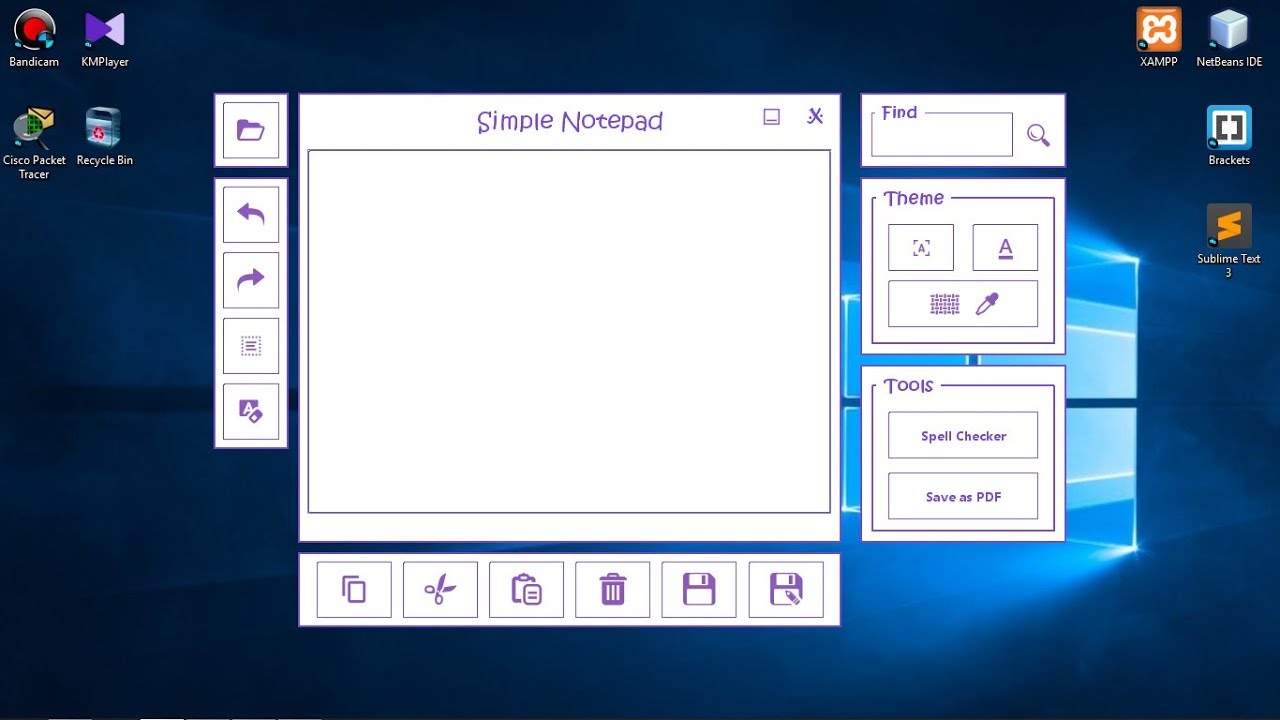Java - Source Code Simple Notepad