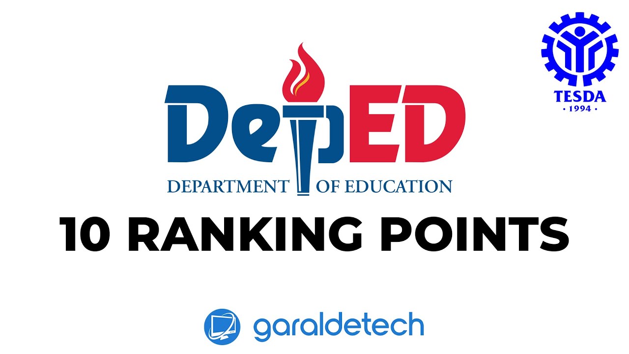 Online Computer Training for DepEd Applicants | DEPED RANKING | 10 RQA POINTS | TEACHER 1