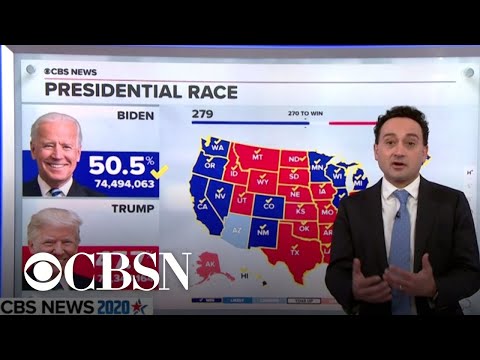 How Joe Biden reached victory in the 2020 presidential election