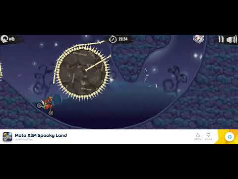 MOTO X3M SPOOKY LAND - Play Moto X3m Spooky Land on Poki part 2