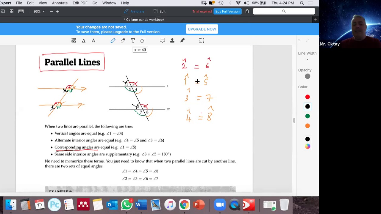 SAT Maths Angles Lesson Part #1