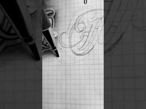 CHICANO LETTERING SCRIPT "P" TEASER #chicanoart #chicanolettering #art #drawing