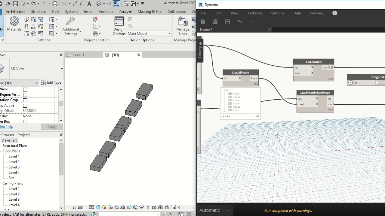Dynamo Clash Detection with Section Box View