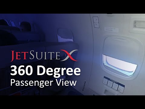 Jetsuite X from Concord (CCR) to Burbank (BUR) | 360 Degree View as a Passenger | JSX