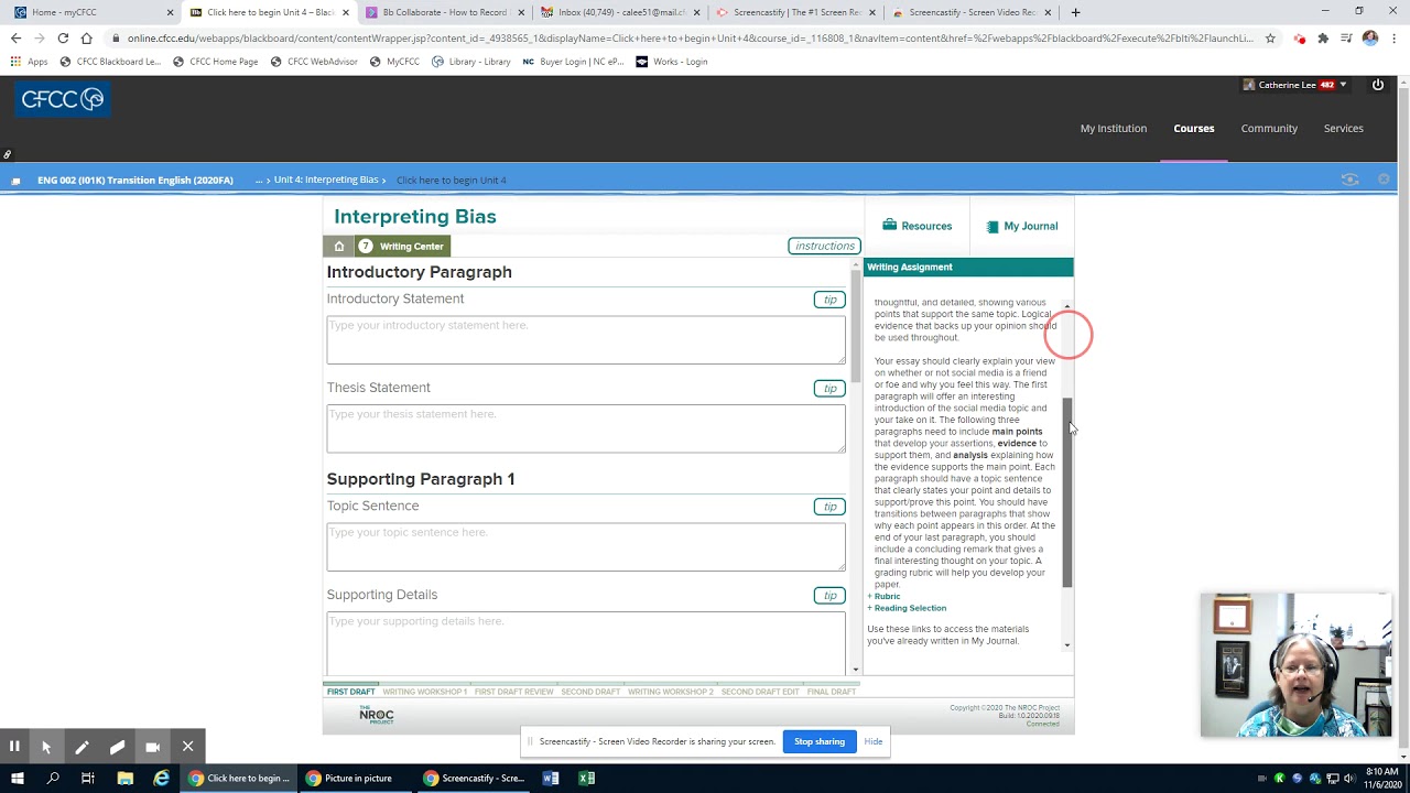ENG-002-I01K Unit 4 Writing Assignment