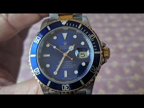 Rolex Submariner Reference 16613 (Tick Tock Time Shop).