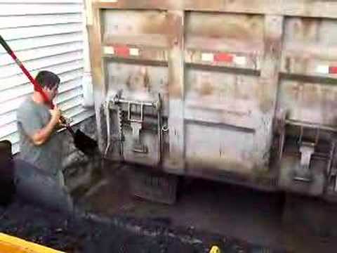 Josh Runs The Paving Machine