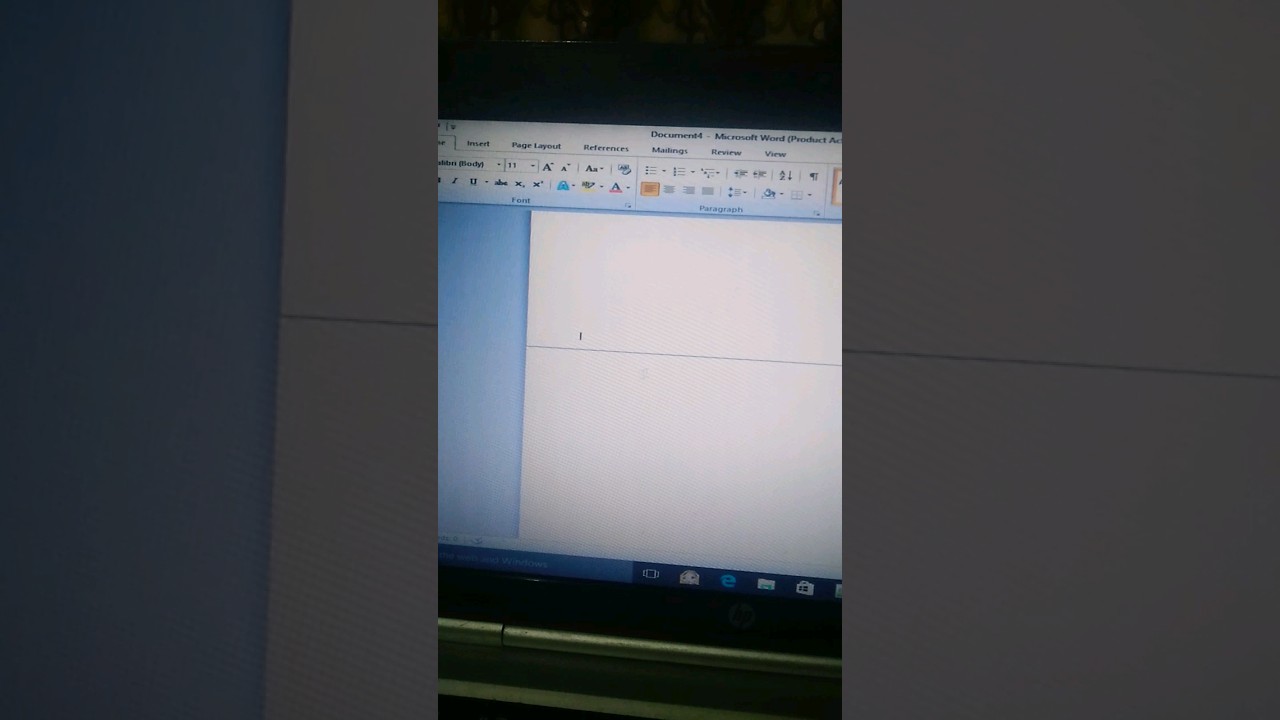 fix the space between two pages in Ms word