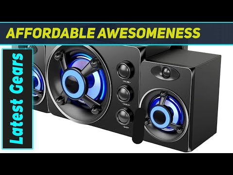 Best 3D Stereo Sound Bar with Colorful LED for TV Home Theater