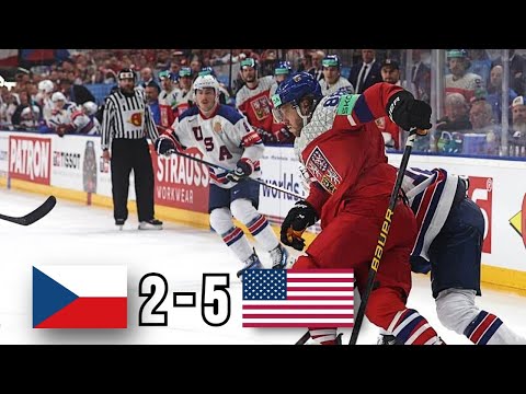 ČESKO - USA MISTROVSTVÍ SVĚTA V HOKEJI 2025