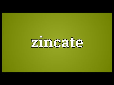 Zincate Meaning
