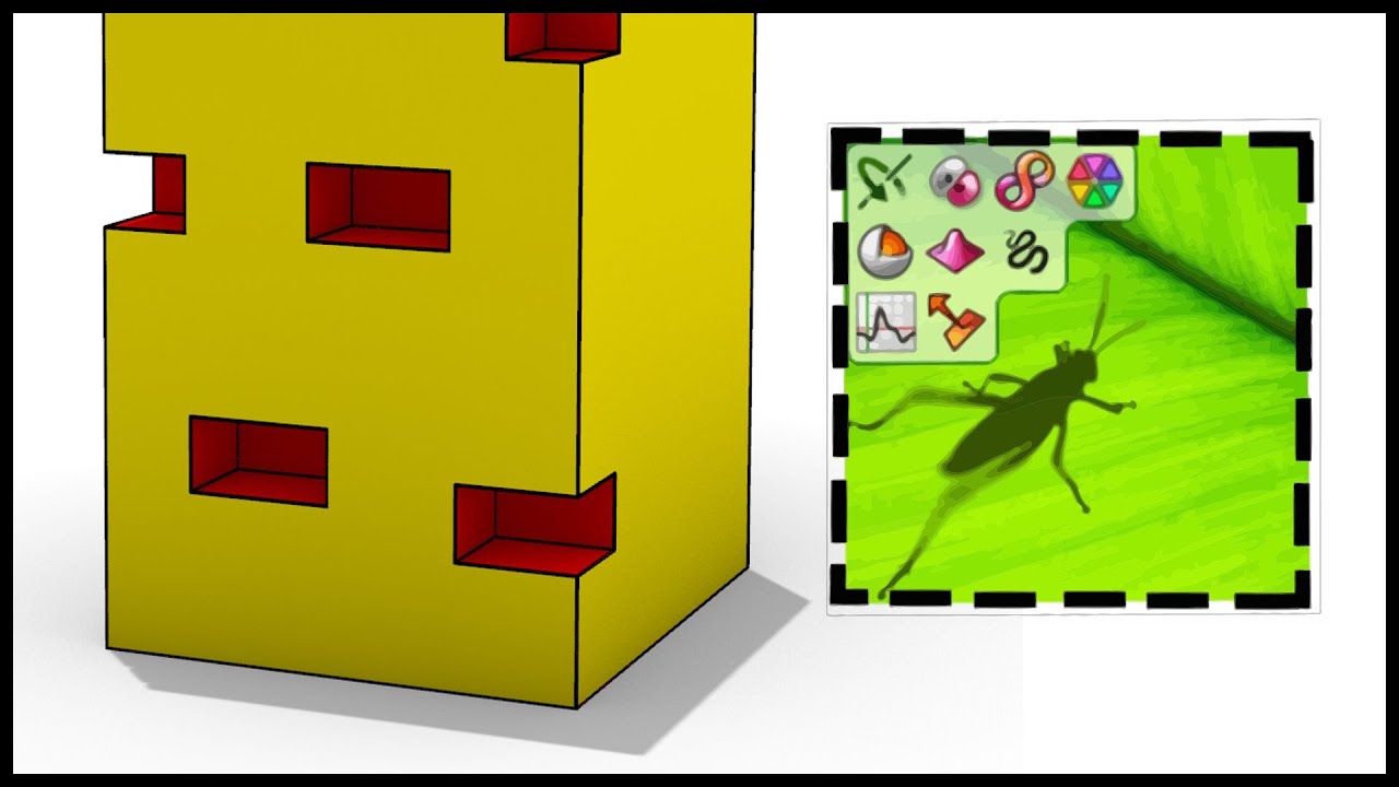 Grasshopper Tutorial (Solid difference)