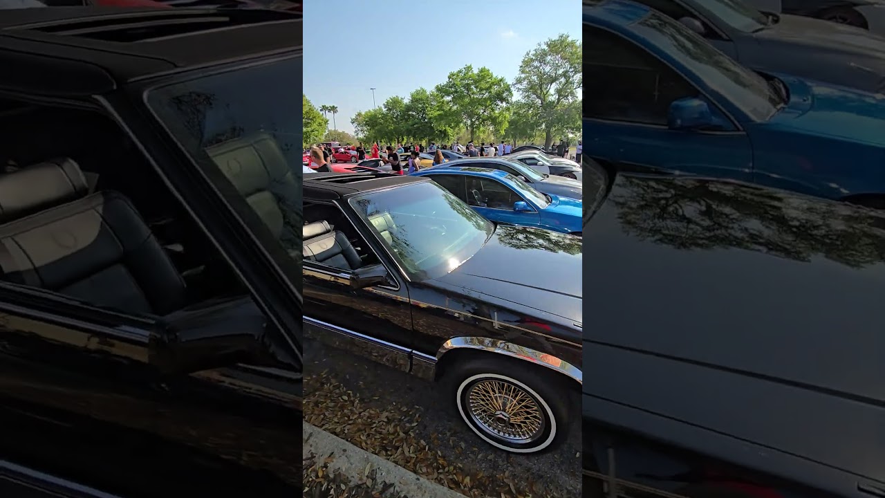 Goldie caddie Throwback carsandcoffee events #2024 #orlando #florida #carculture #cruiser