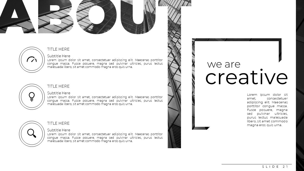 Professional Multipurpose Business Portfolio Advertising PowerPoint Presentation Slide Tutorial