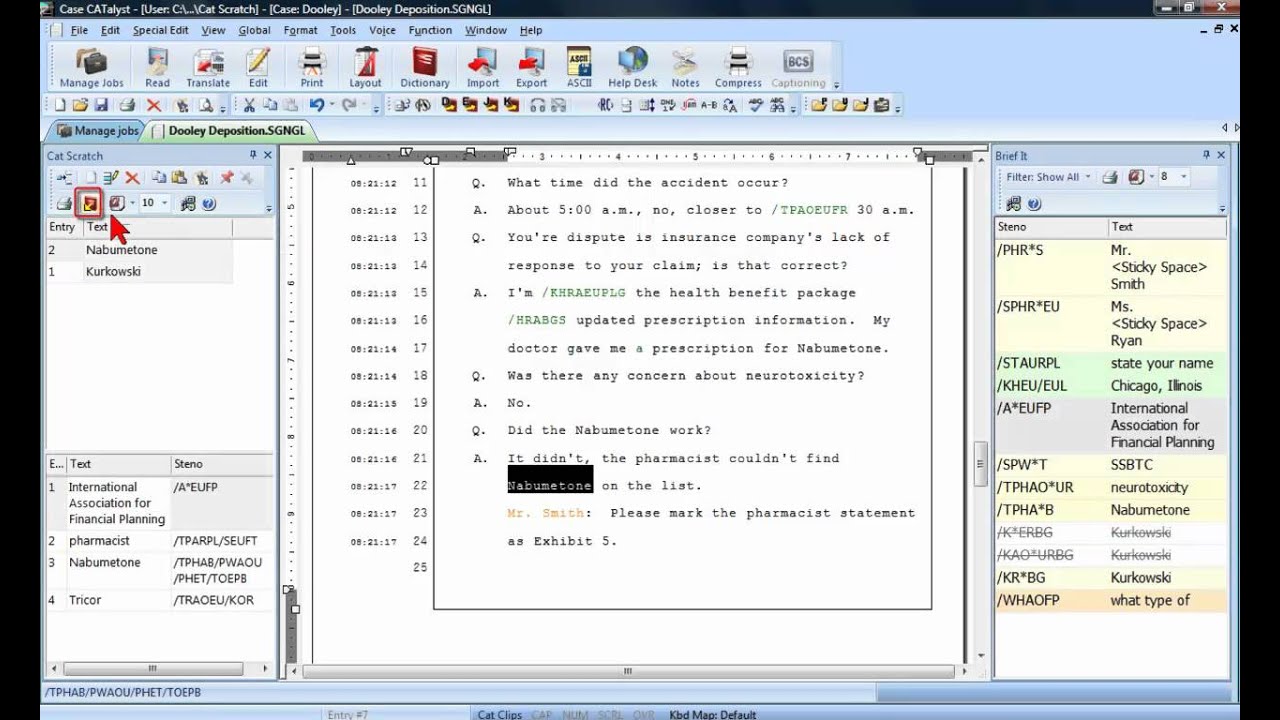 Case CATalyst Video Training - Cat Scratch