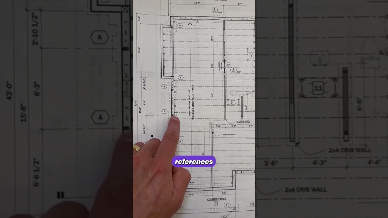 How to Read Foundation Drawings #construction #foundation #howto
