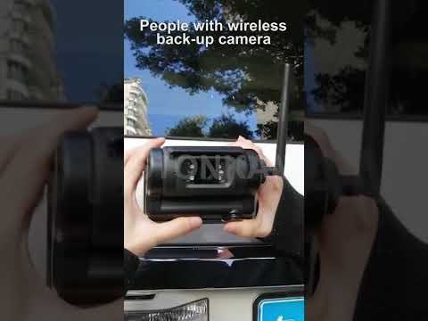 Wireless backup camera easy instalation no wiring