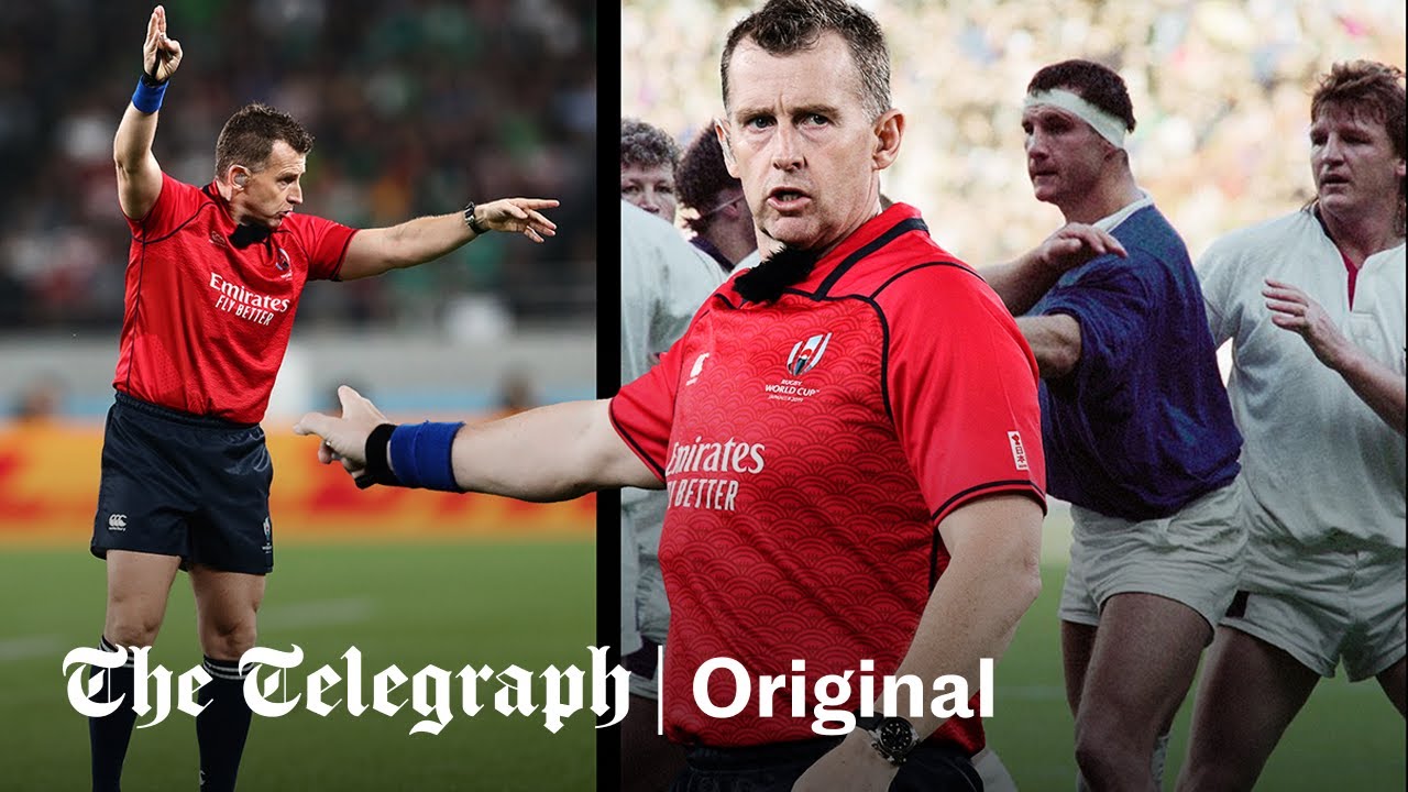 Nigel Owens re-referees Rugby World Cup's dirtiest game