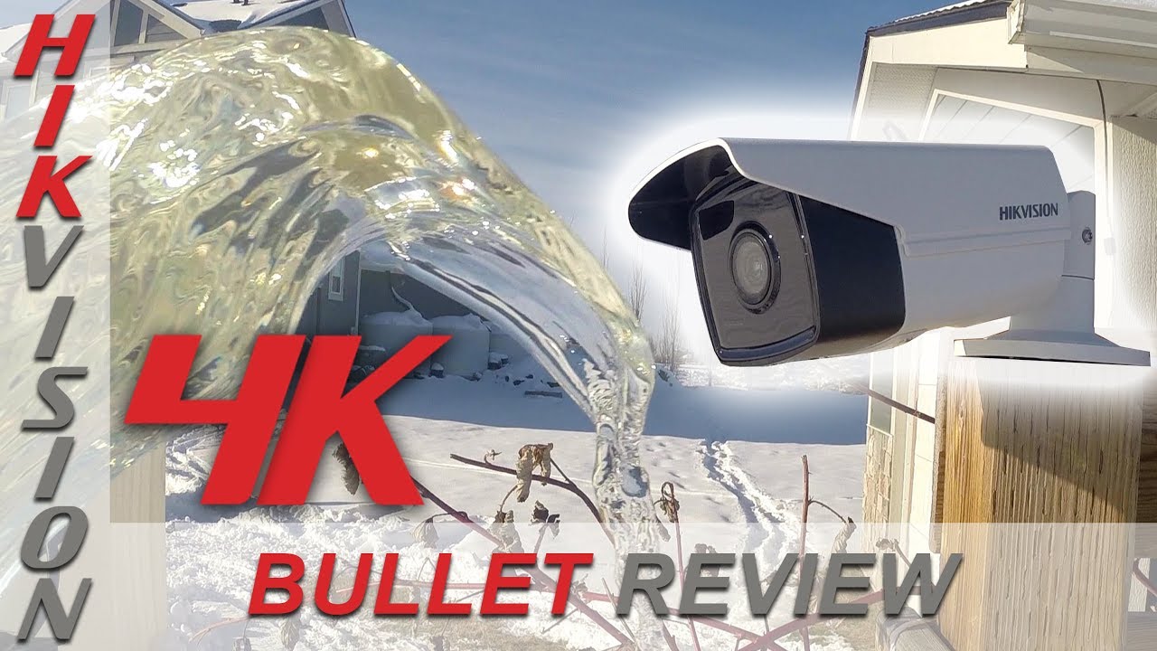 Hikvision 4K Bullet Security Camera Review – Unboxing, Setup, Day & Night Footage