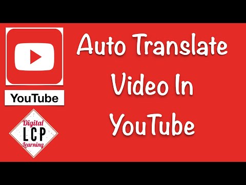 Auto Translate Videos in Youtube
