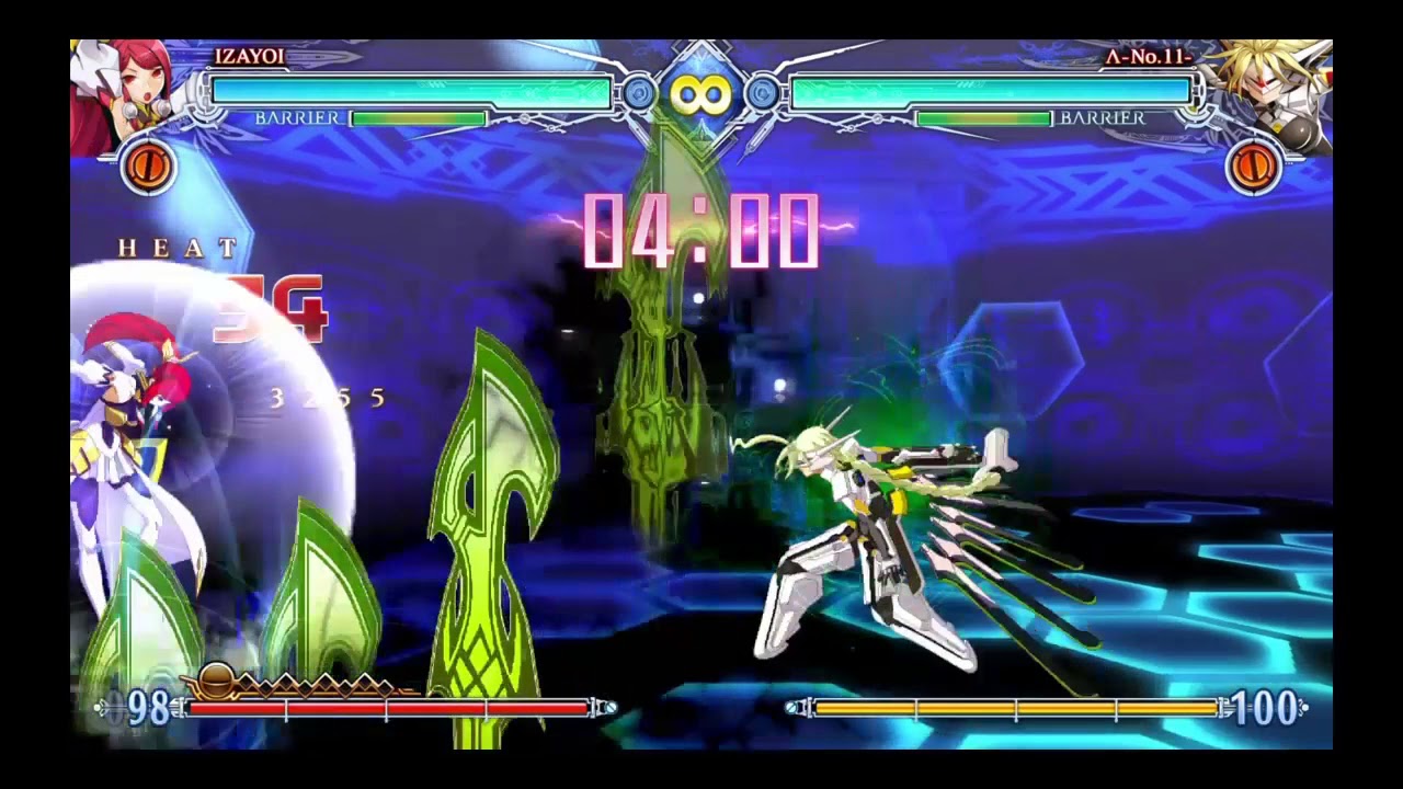 BBCF2 Okizeme: Lambda corner 214D and 236D oki