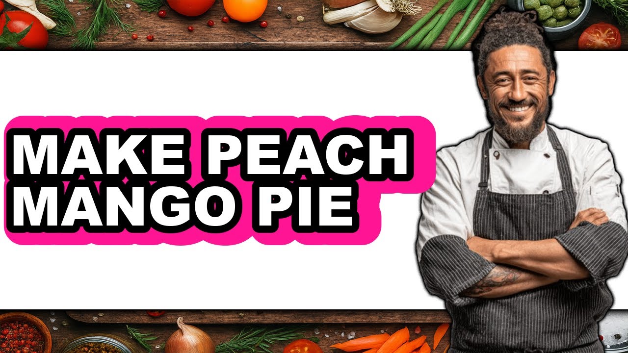 How To Make Peach Mango Pie - Step By Step
