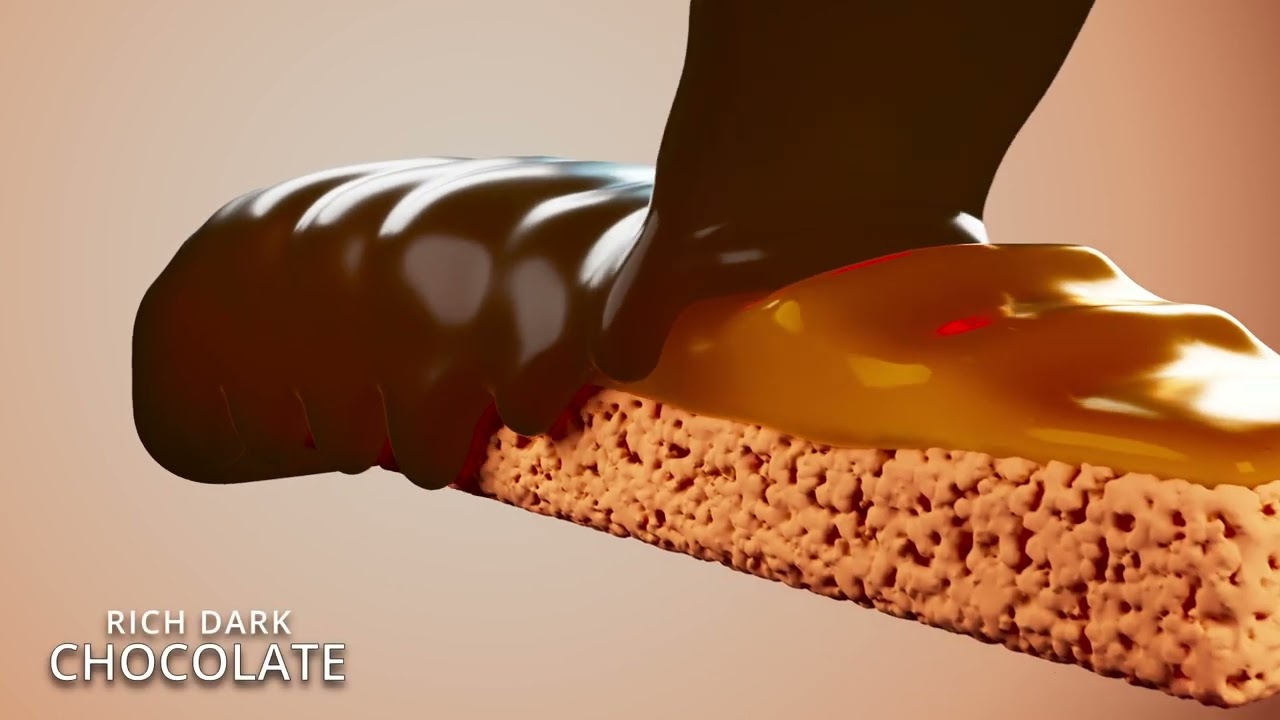SESI Snacks Candy Bar Faux Commercial (SIdeFX Houdini & Blackmagic Davinci Resolve)
