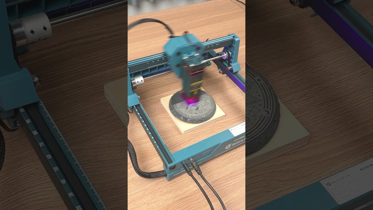 ♈Use the All-new C1 6W to customize a zodiac coaster for your friend.♓