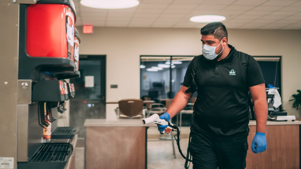 Electrostatic Disinfection Services | OctoClean